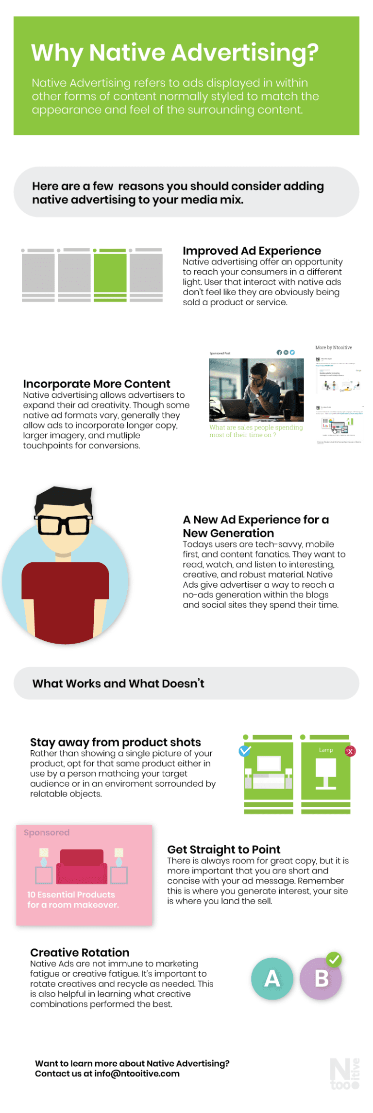 Why Native Advertising? (Infographic) - Ntooitive